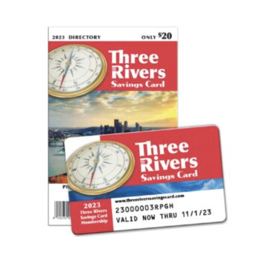 The Three Rivers Savings Card